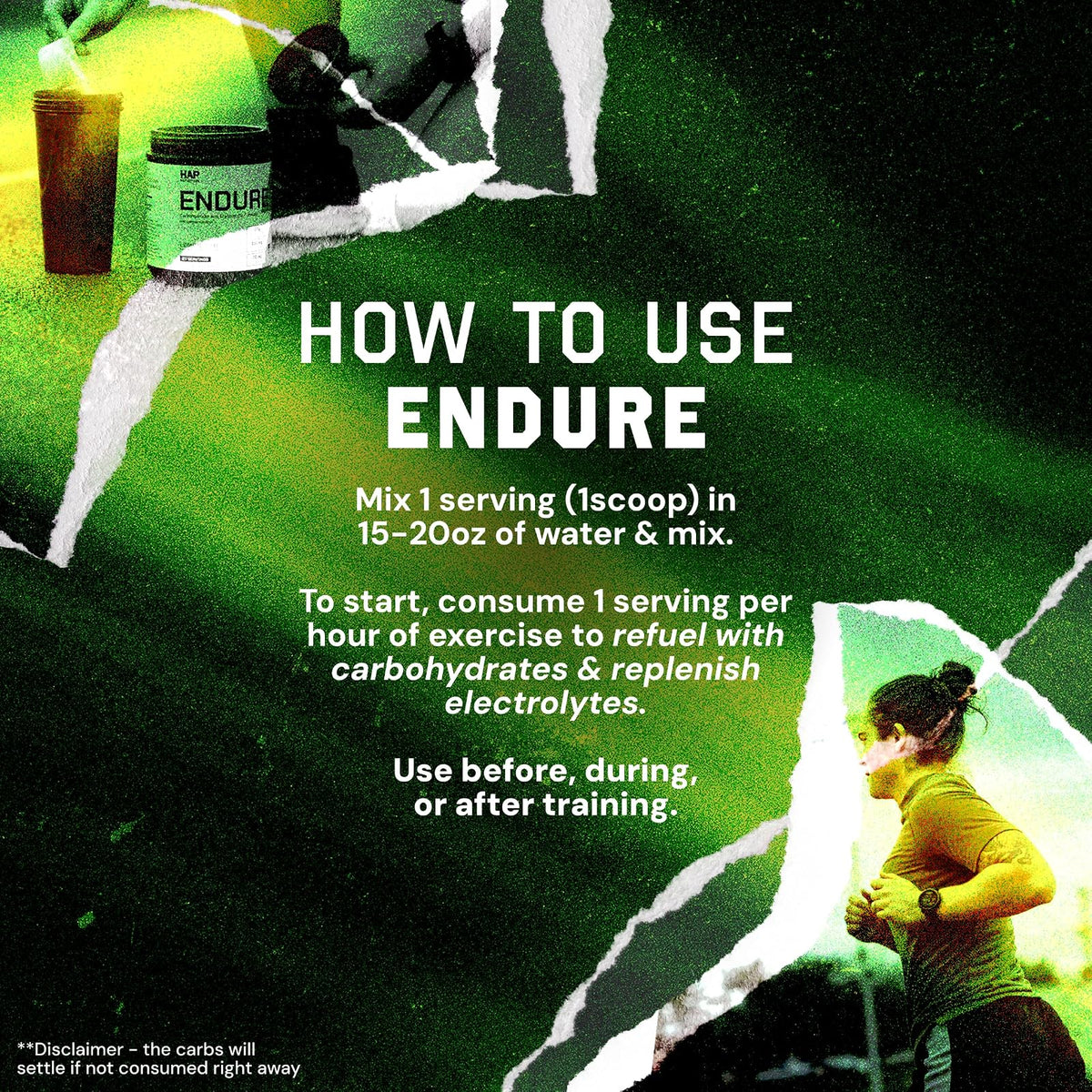 Energy boost with Endure electrolyte