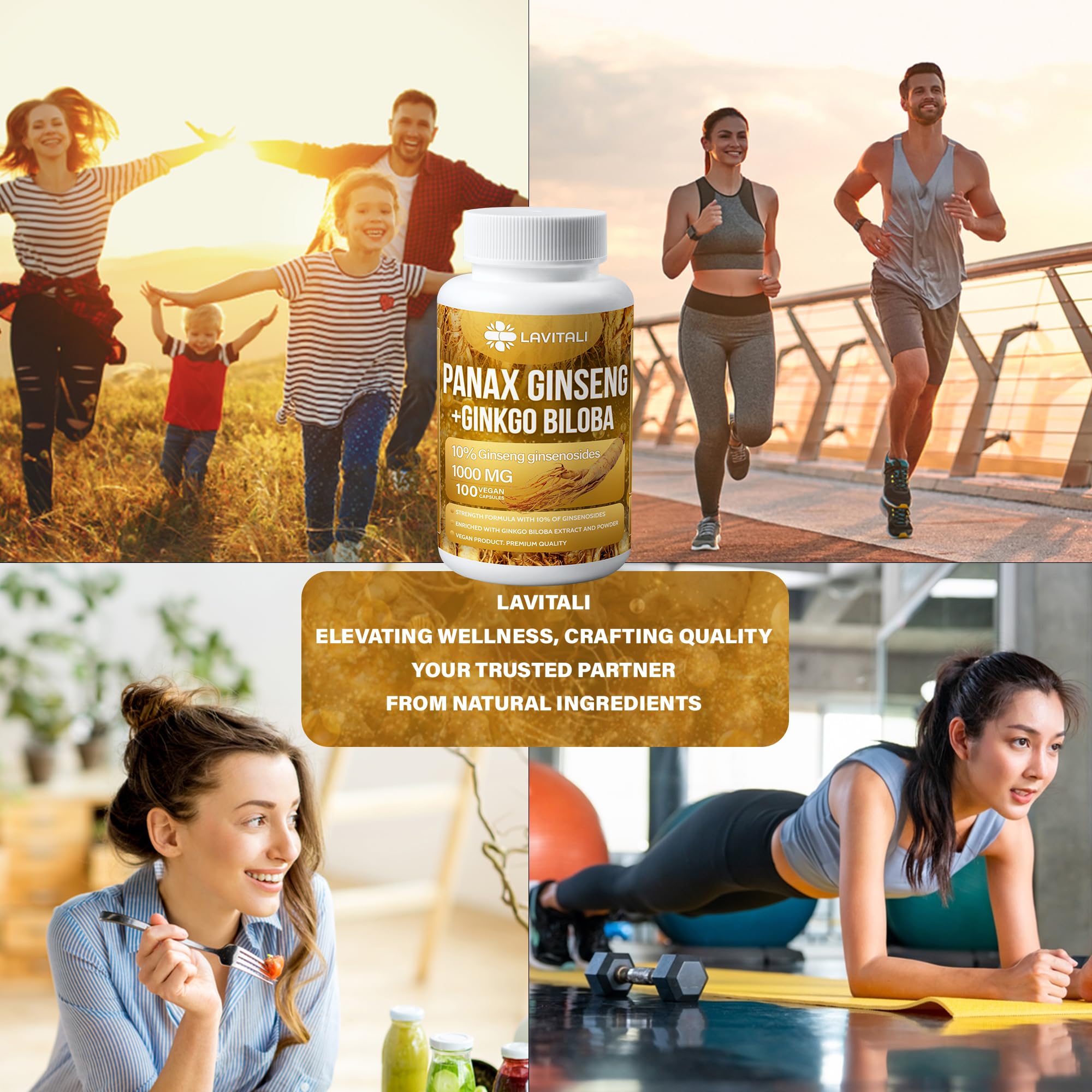 energy boost with ginkgo biloba