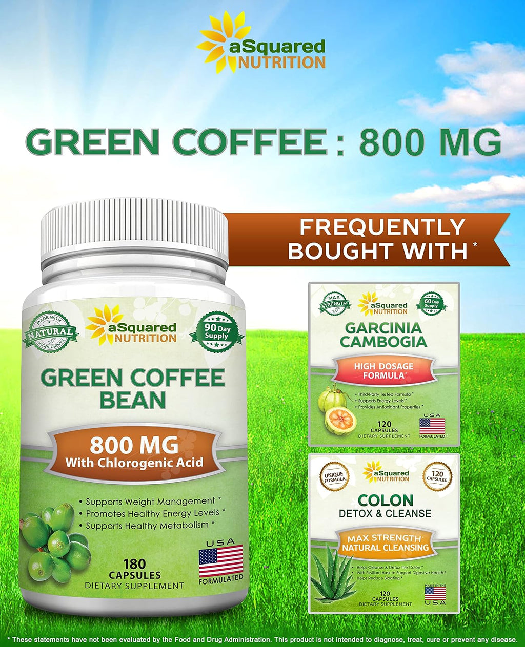 energy boost with green coffee beans