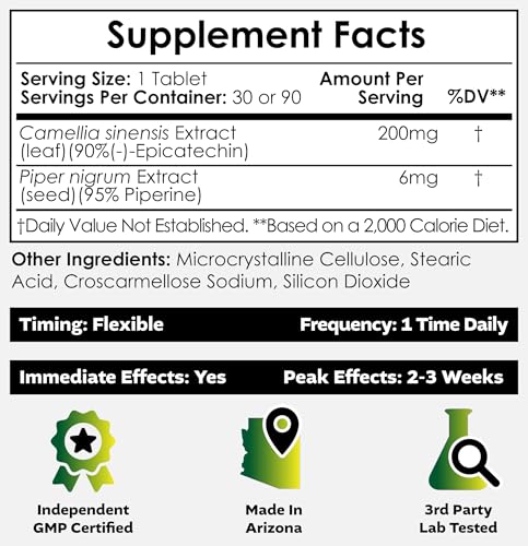 energy boost with green tea supplements