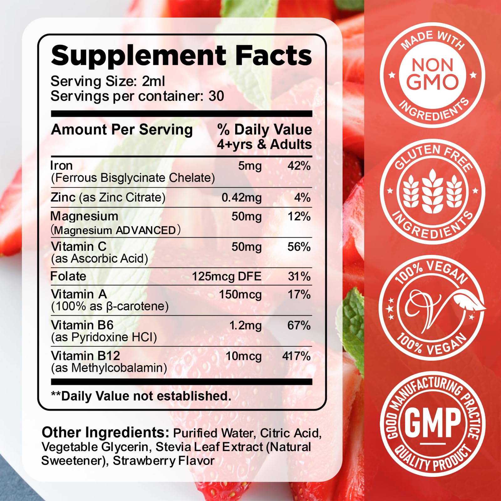 energy boost with iron drops