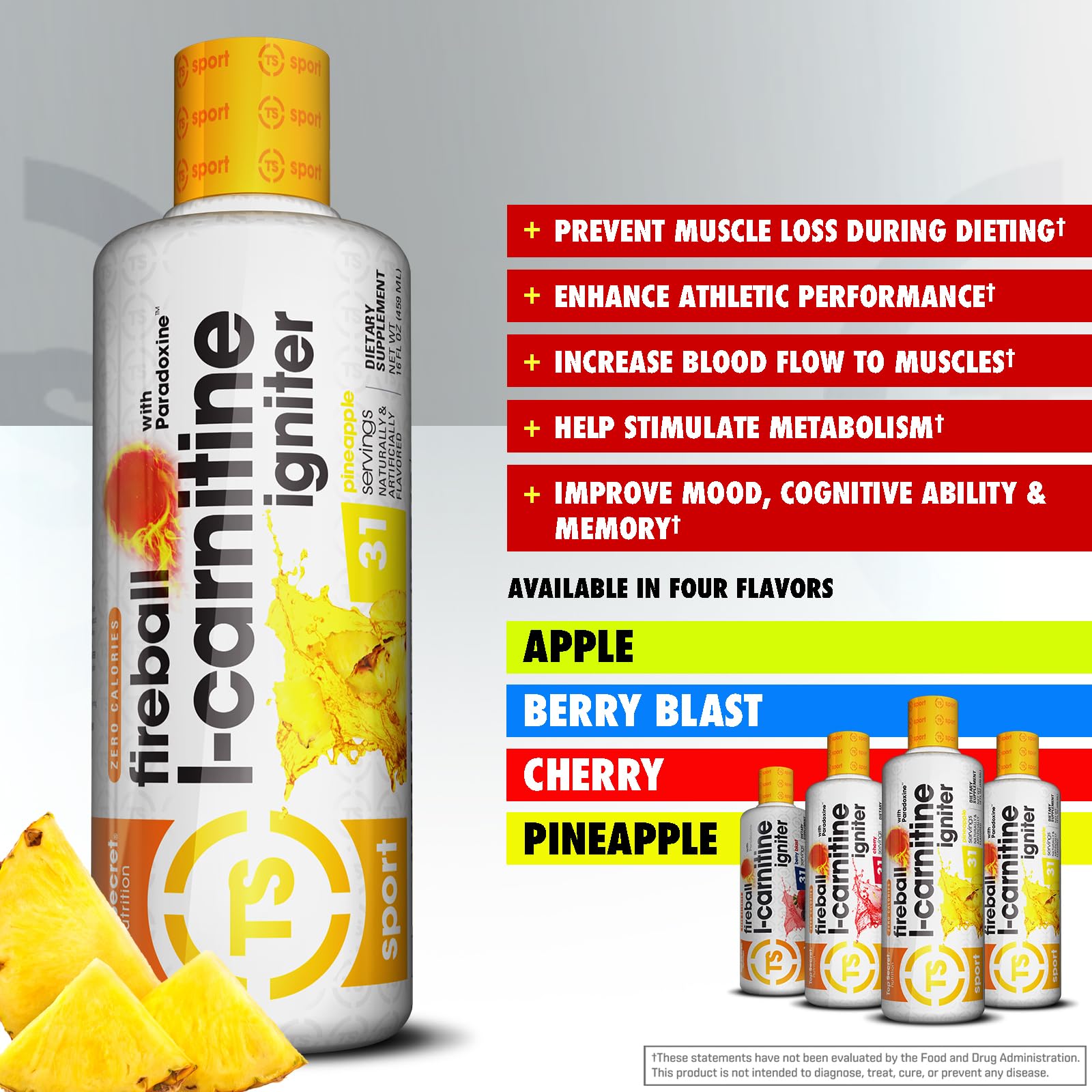 Energy boost with l-carnitine formula