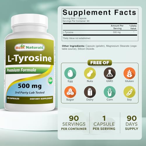 energy boost with L-Tyrosine