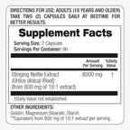 energy boost with nettle root
