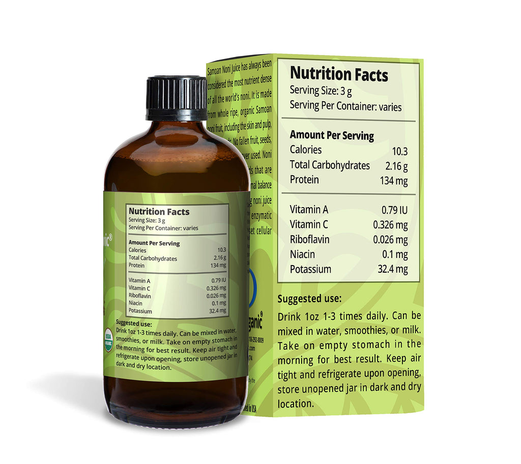 energy boost with noni supplement