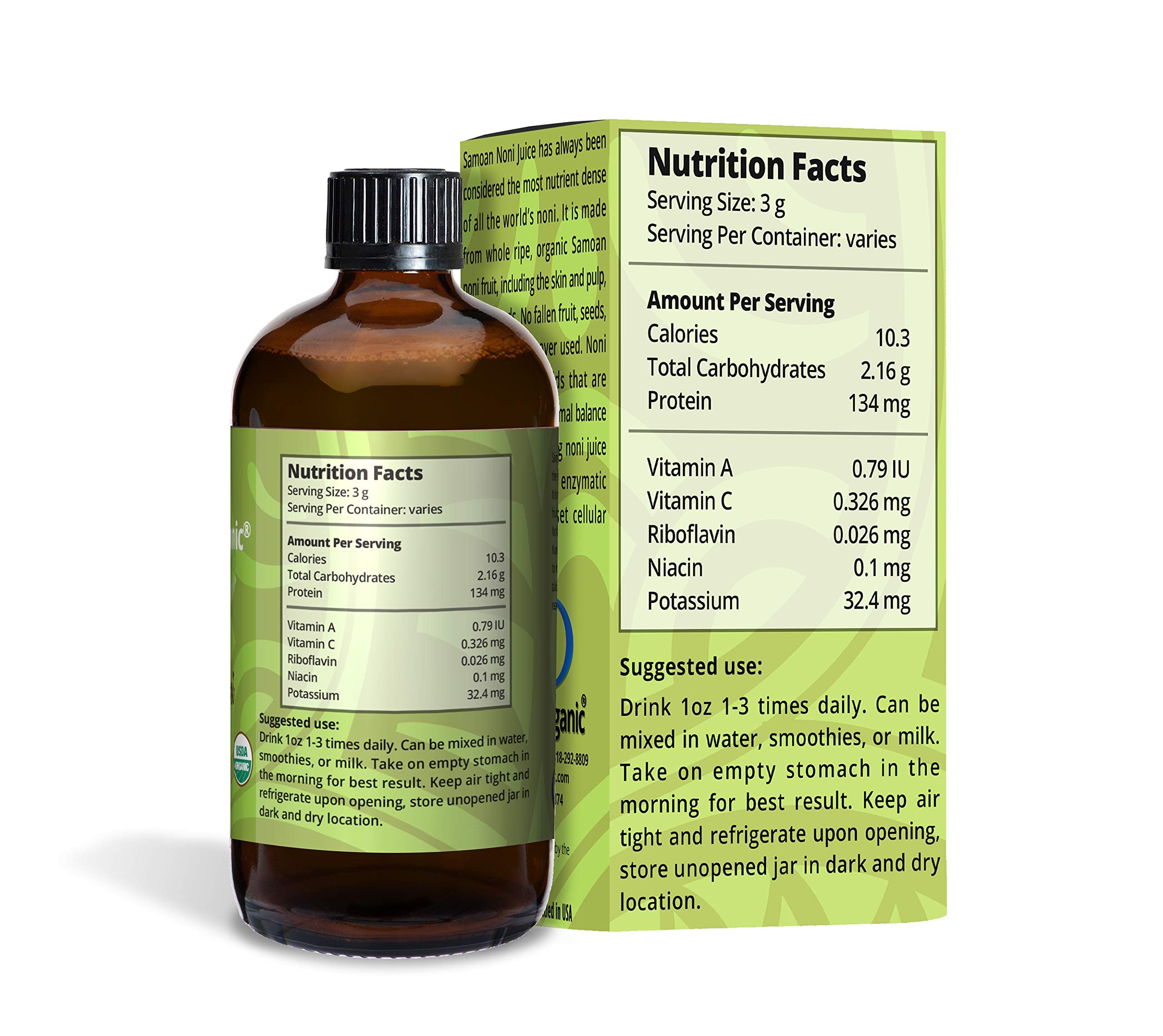 energy boost with noni supplement