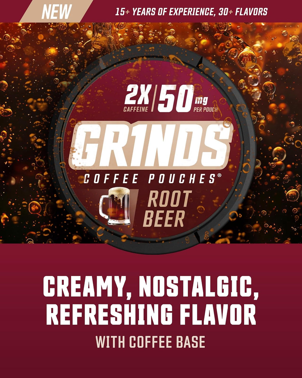 energy boost with root beer coffee