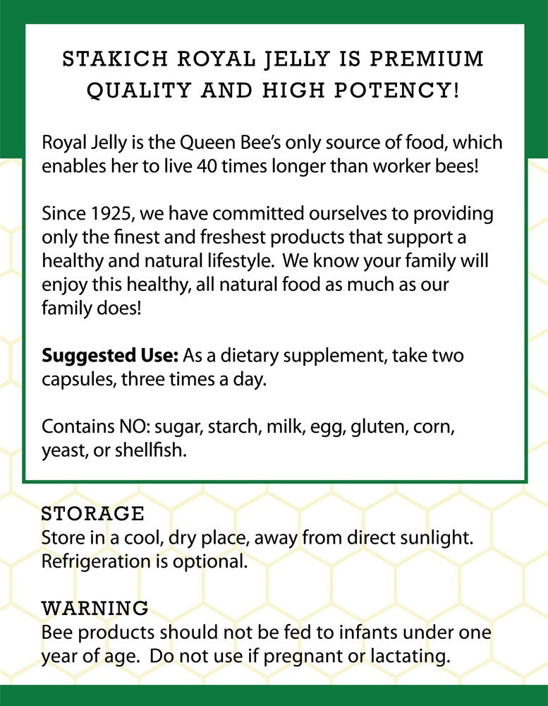 energy boost with royal jelly