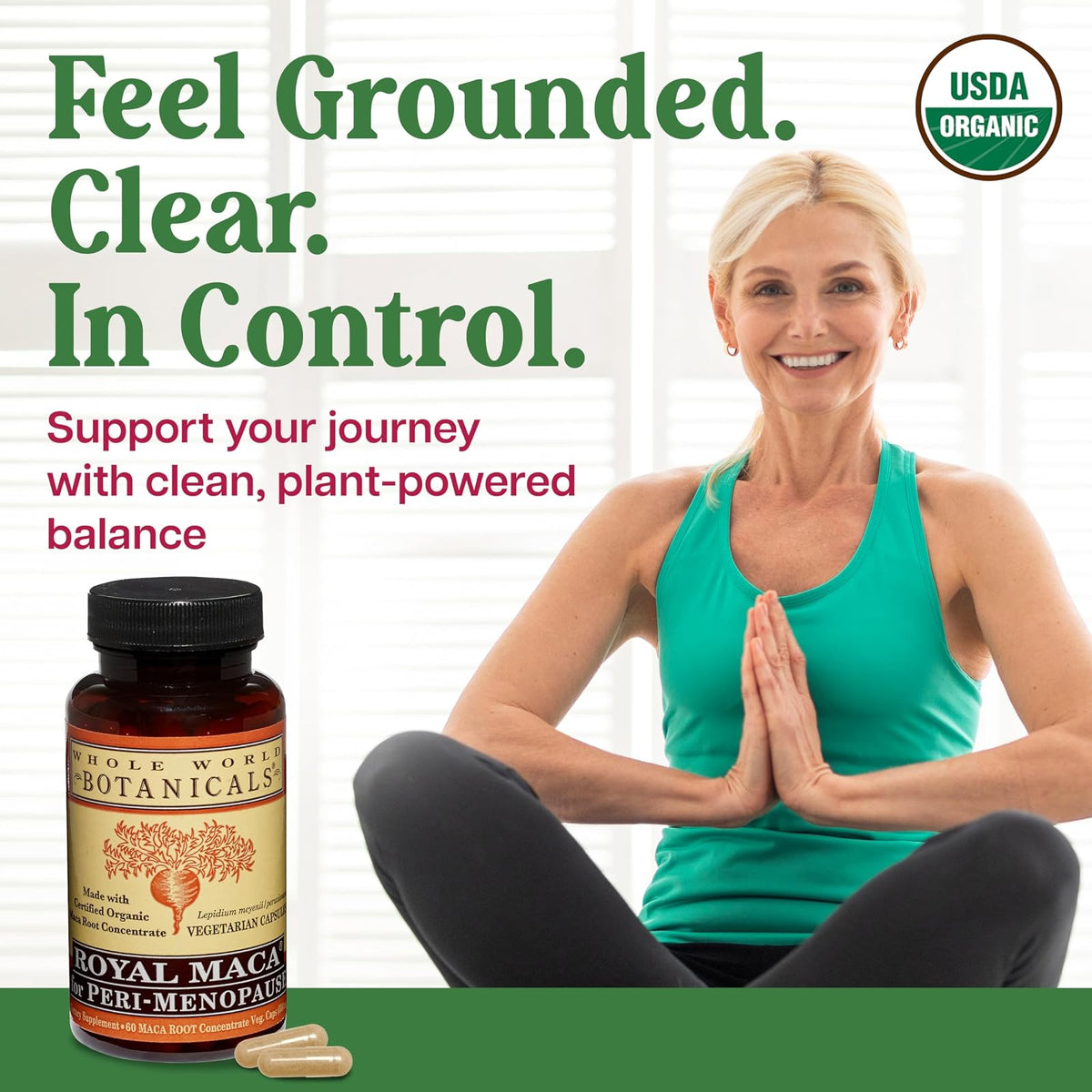 Energy boost with Royal Maca capsules