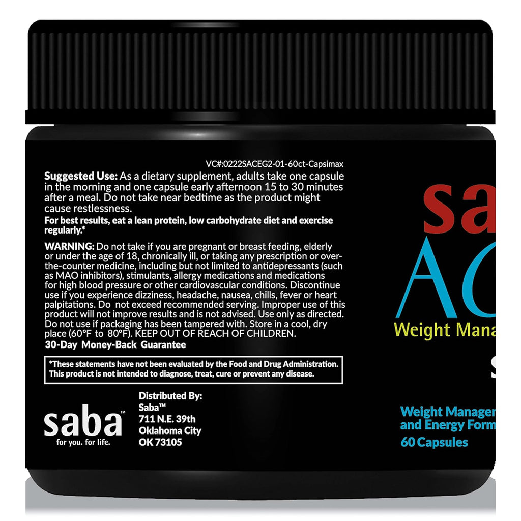 energy boost with Saba ACE G2