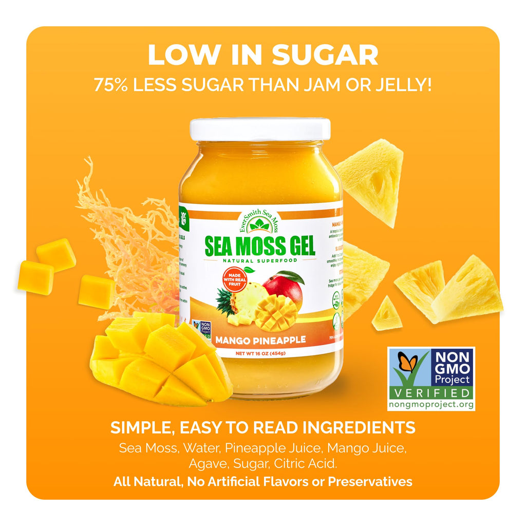 Energy boost with sea moss gel