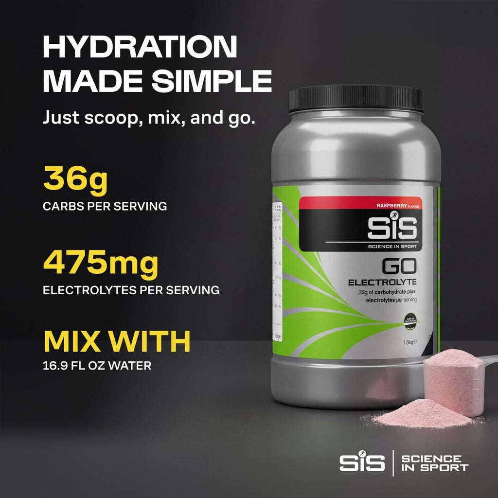 energy boost with SiS hydration powder
