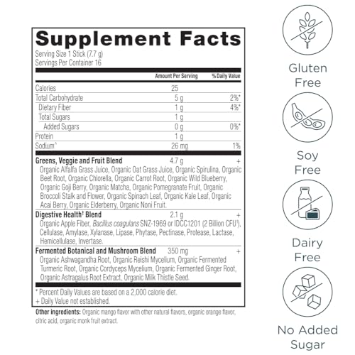 energy boost with super greens