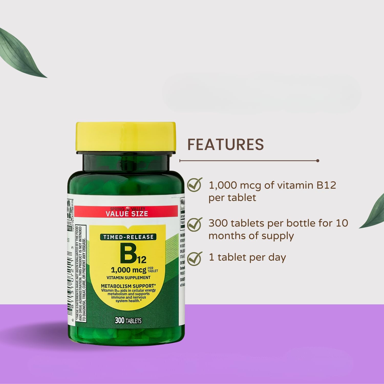 energy boost with Vitamin B12