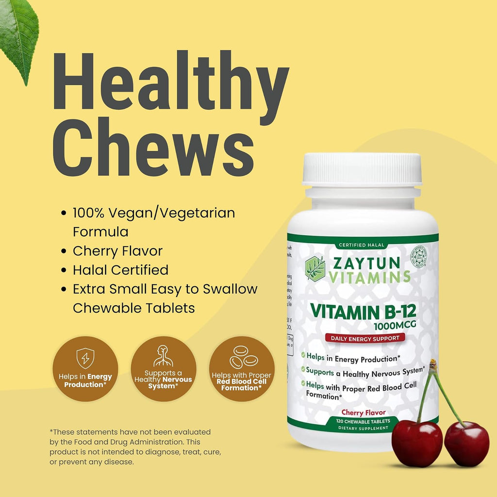 energy boost with vitamin B12