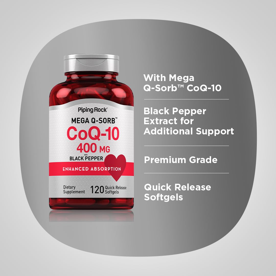 Energy booster CoQ10 capsules