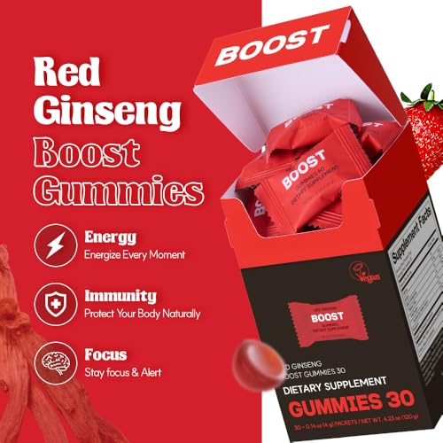 Energy booster gummies for vitality