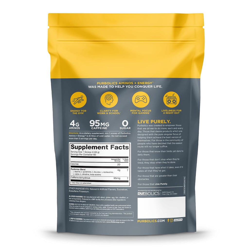 Energy-boosting aminos for workouts