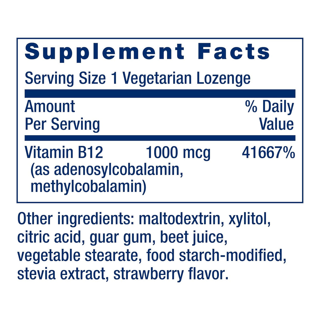 energy boosting B12 lozenges