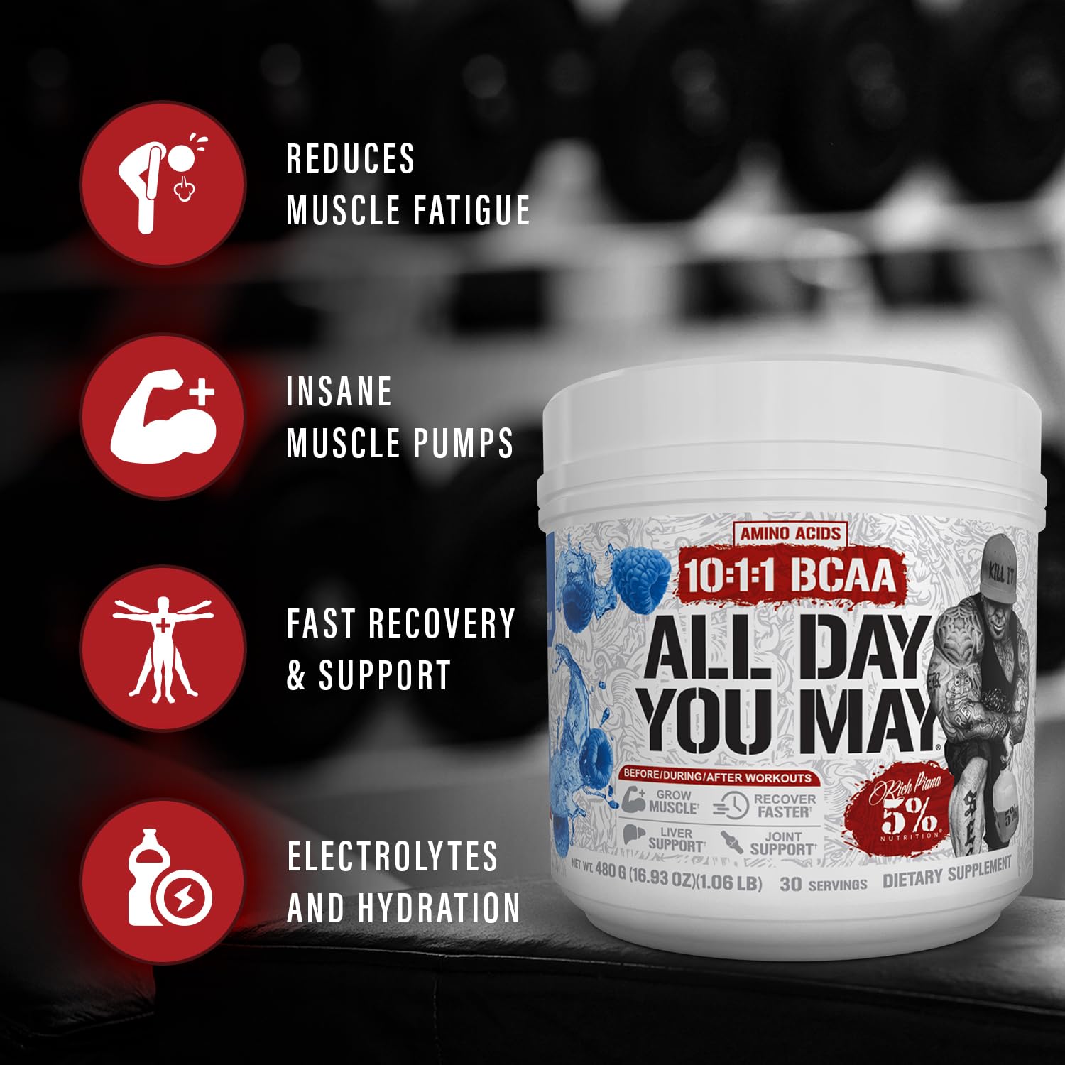 energy-boosting BCAA supplement