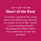 energy-boosting beet root capsules