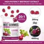 energy boosting beet root chews