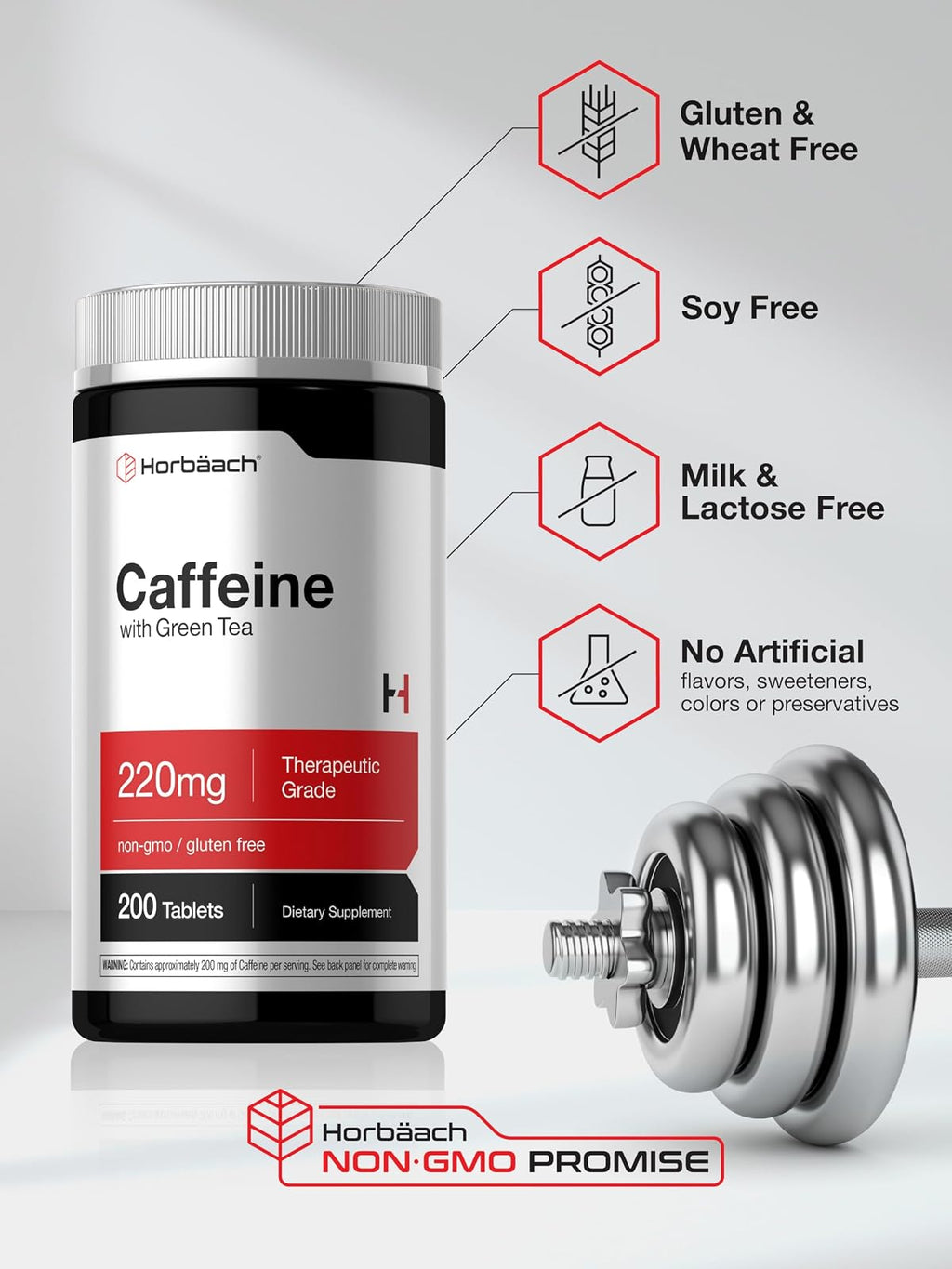Energy-boosting caffeine for daily use
