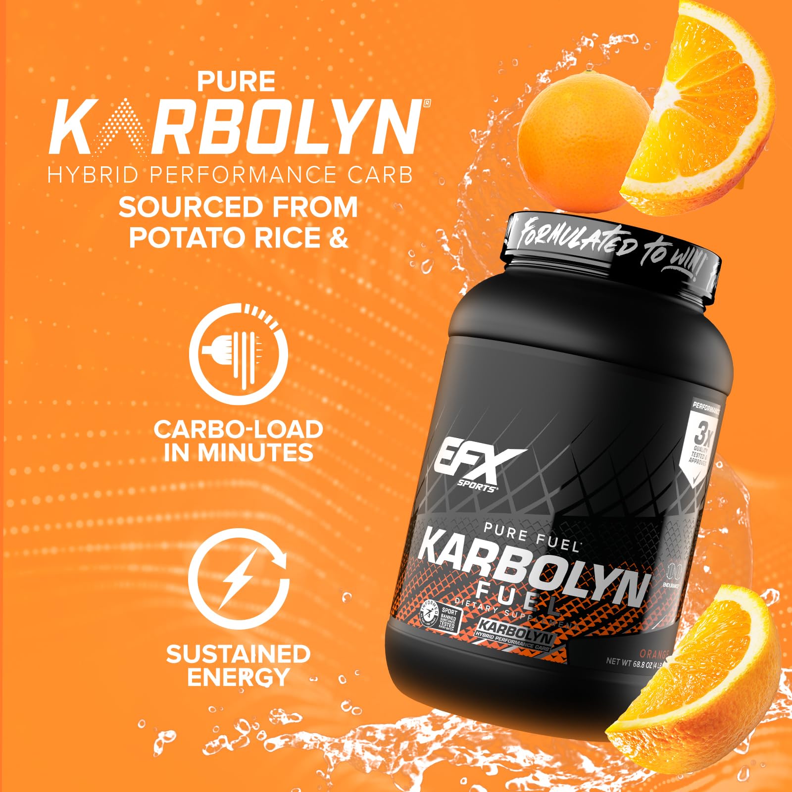 energy-boosting carb powder