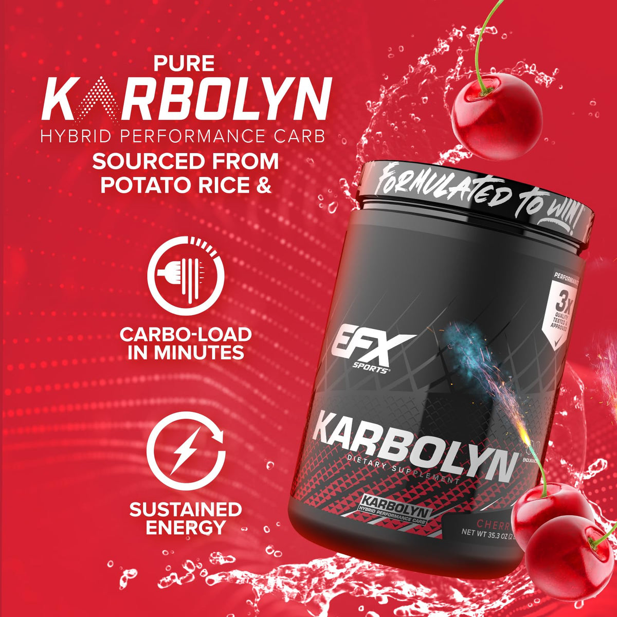 energy-boosting carbohydrate supplement