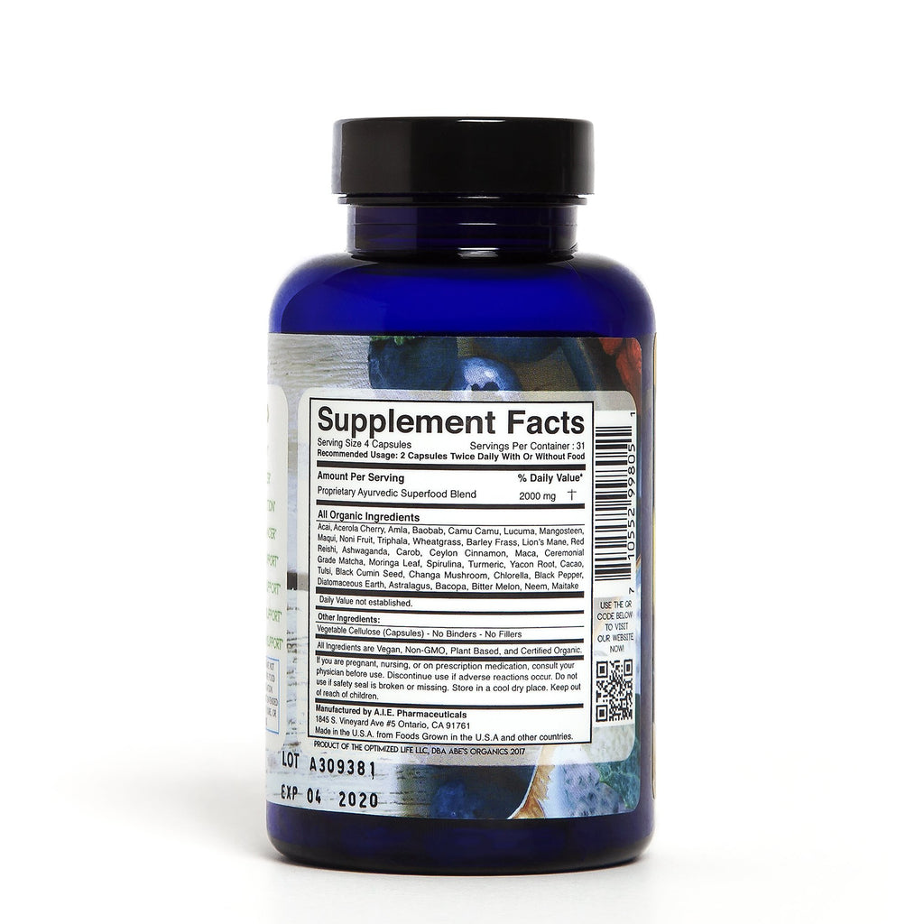 energy-boosting chlorella capsules