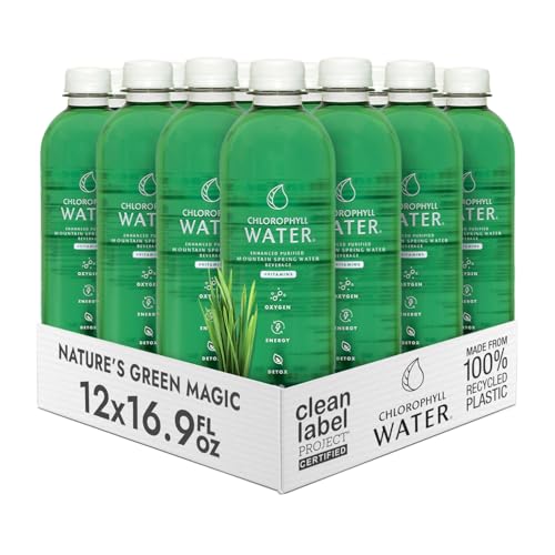 energy-boosting chlorophyll water drops