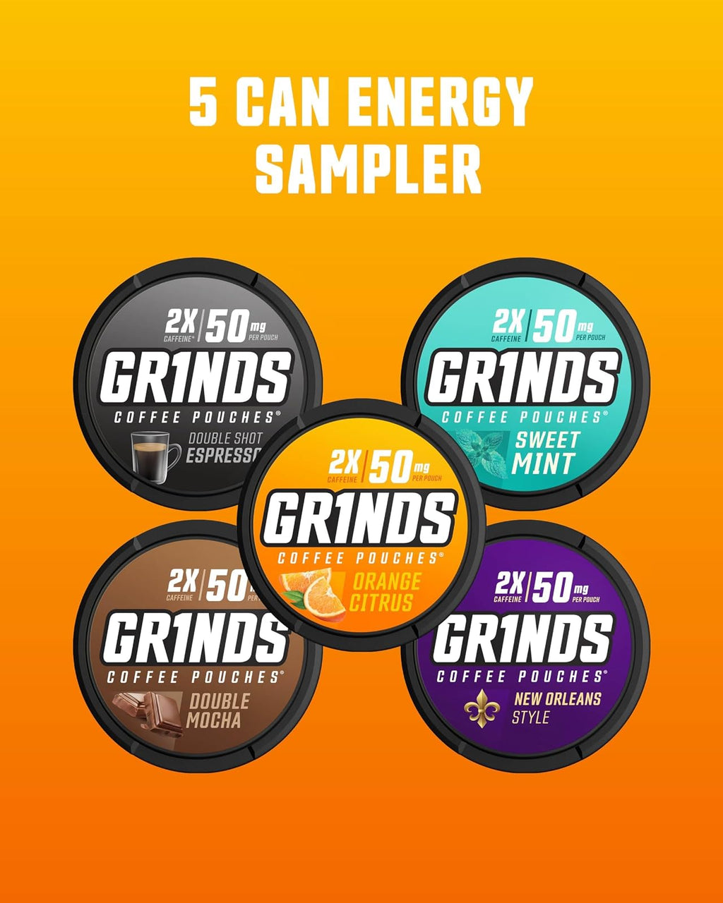energy boosting coffee pouches