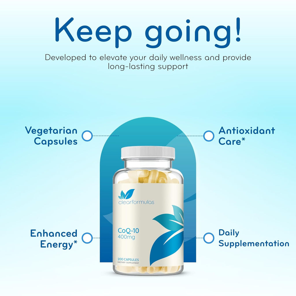 energy boosting coq10 400 mg