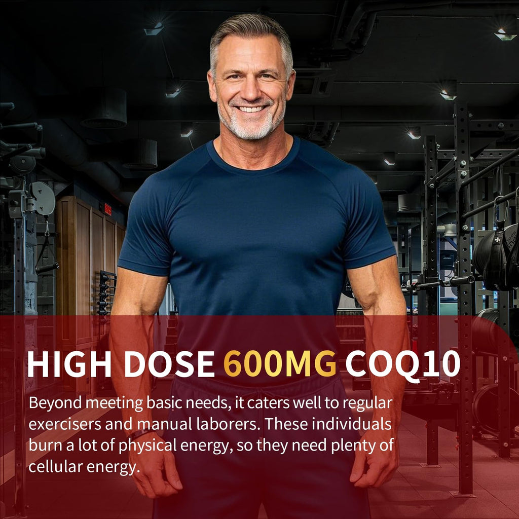 energy boosting CoQ10 capsules