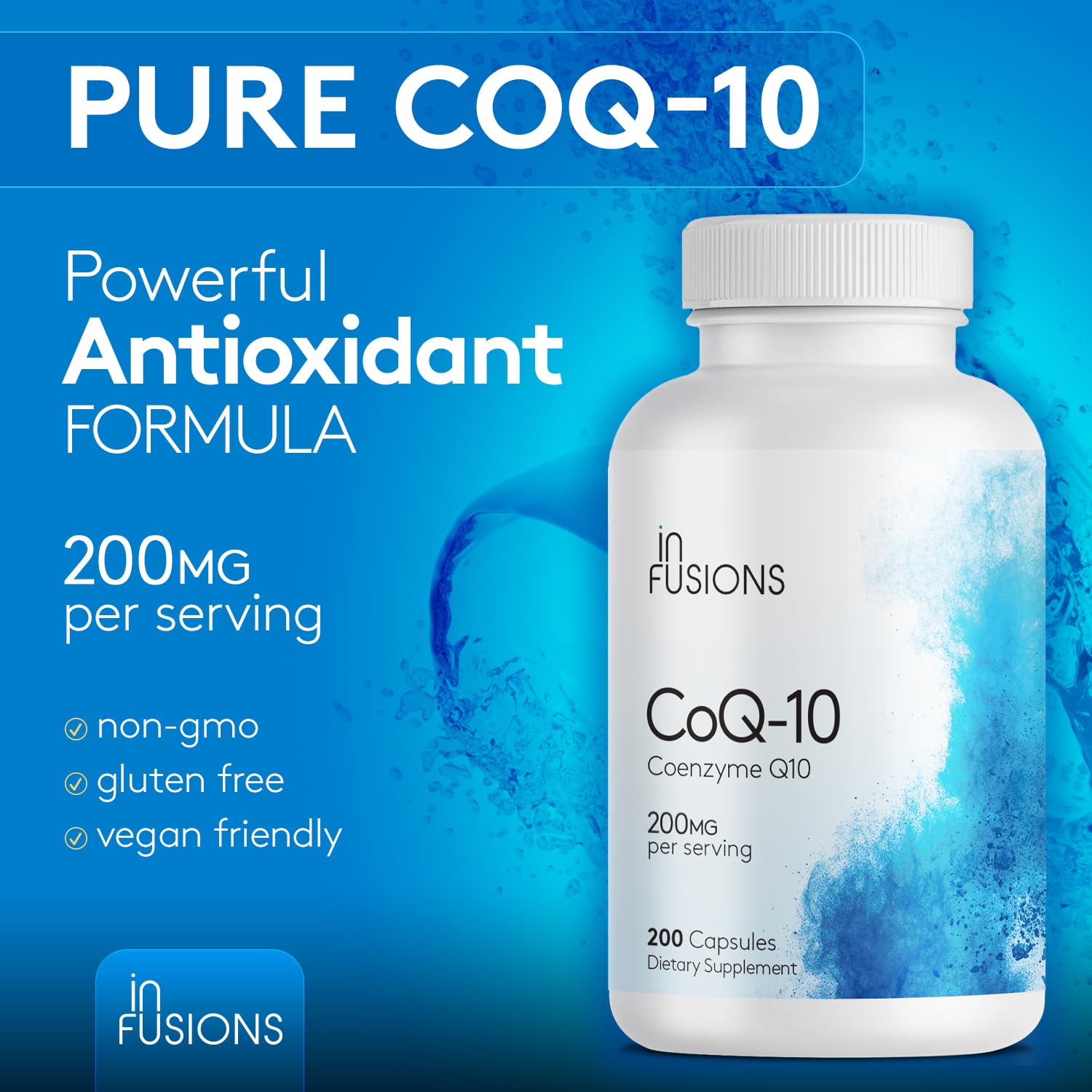 Energy boosting CoQ10 capsules