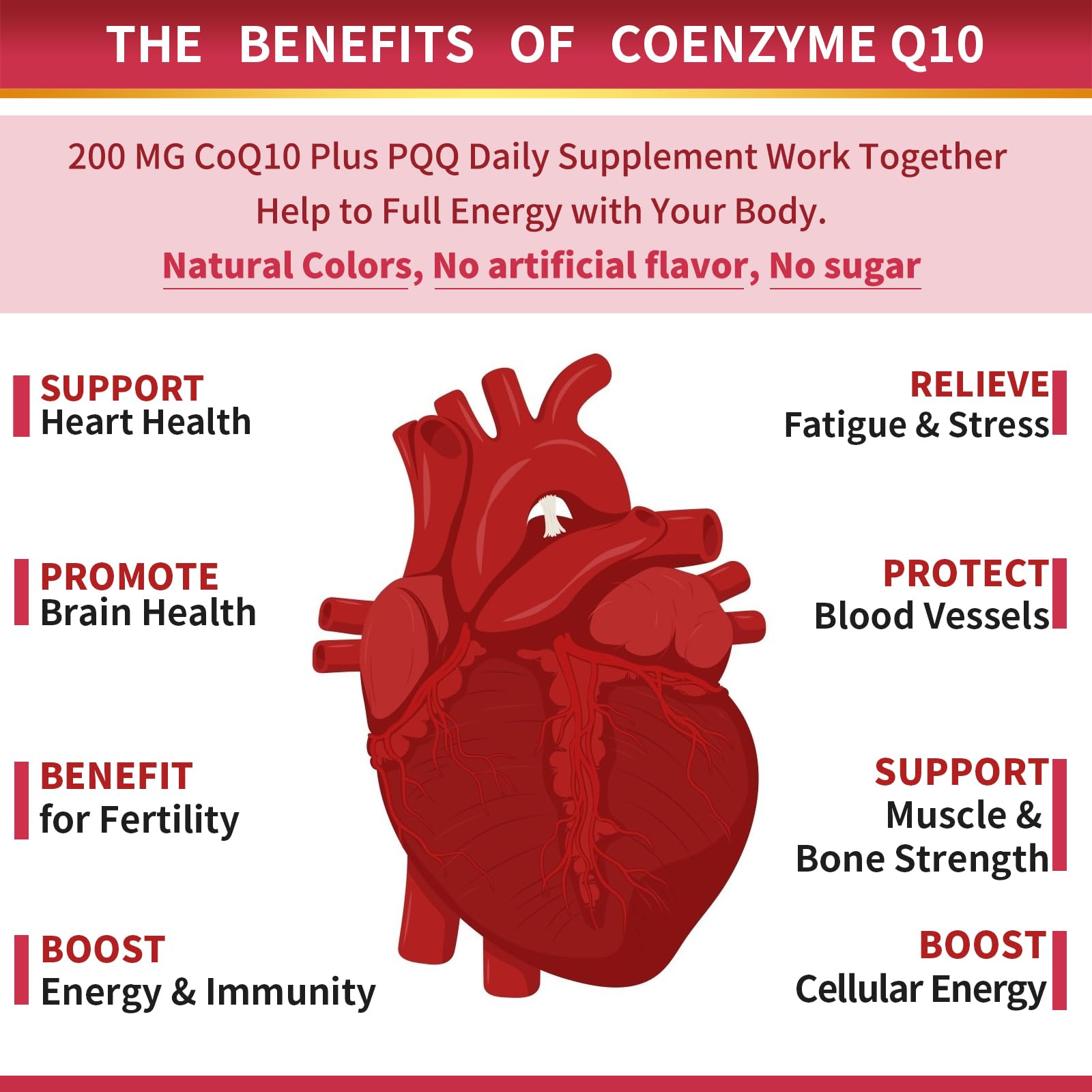 energy boosting CoQ10 capsules