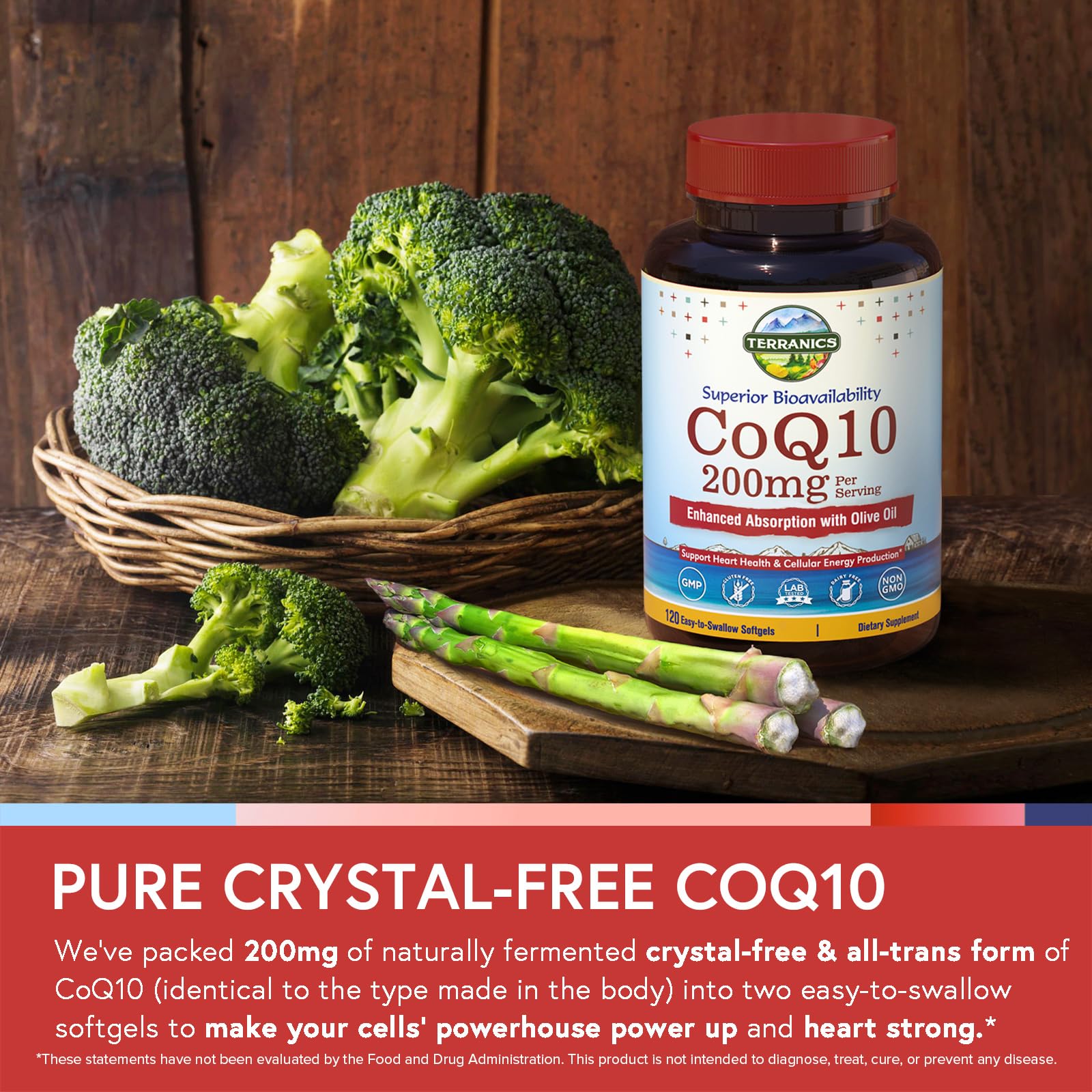 energy boosting CoQ10 capsules