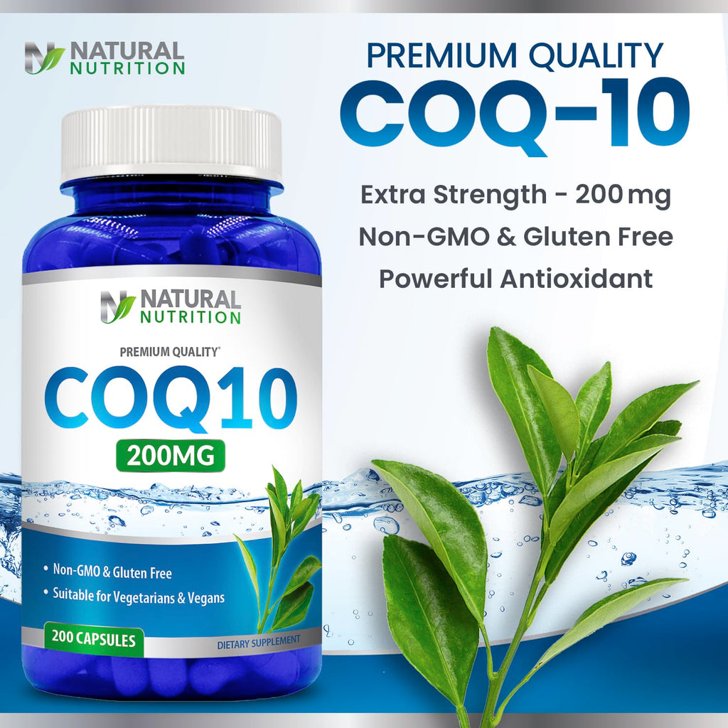 Energy boosting CoQ10 for vitality