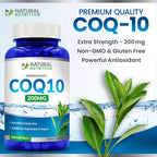 Energy boosting CoQ10 for vitality