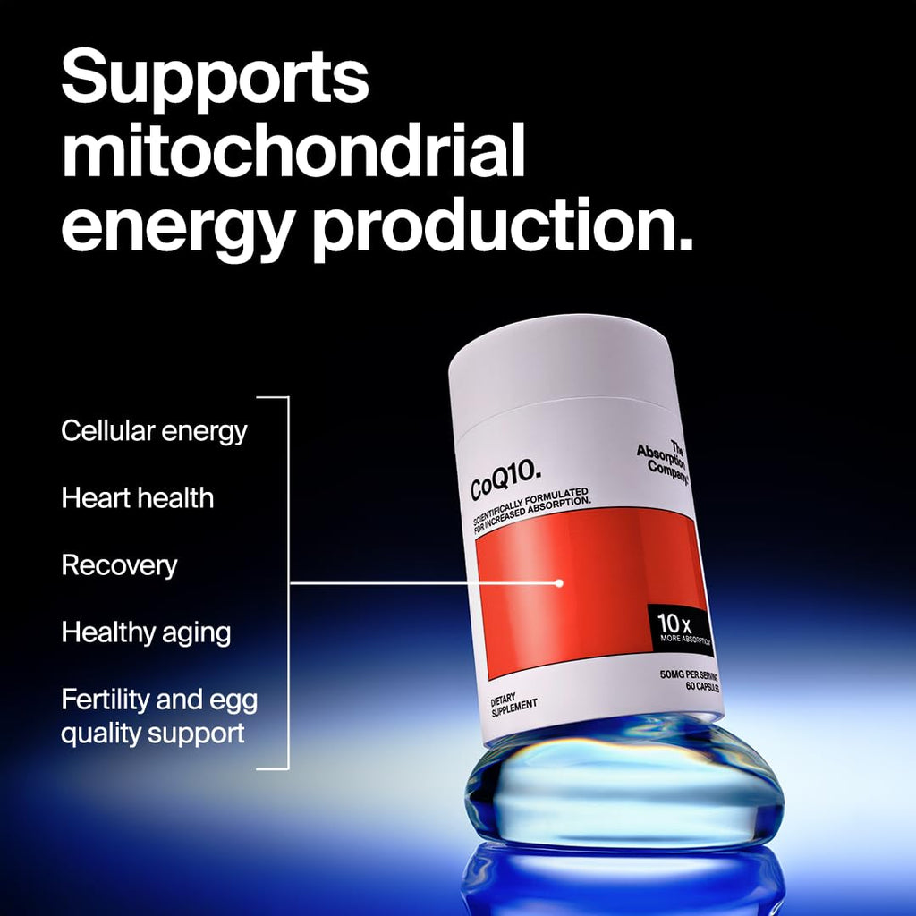 Energy-boosting CoQ10 supplement