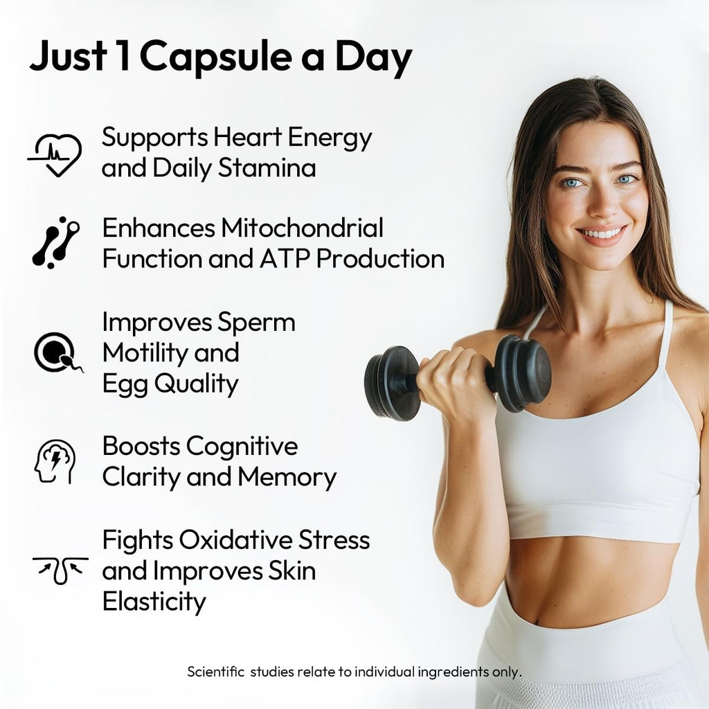 energy boosting CoQ10 supplement