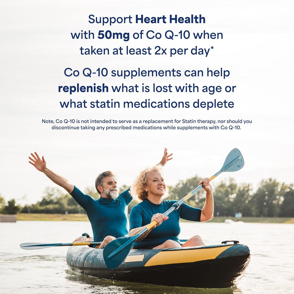 Energy boosting CoQ10 supplements
