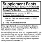 energy boosting coq10 ubiquinol formula