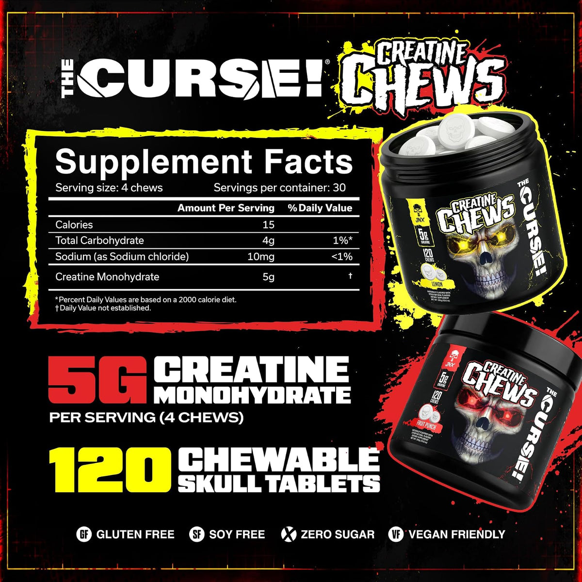 energy-boosting creatine chews for athletes