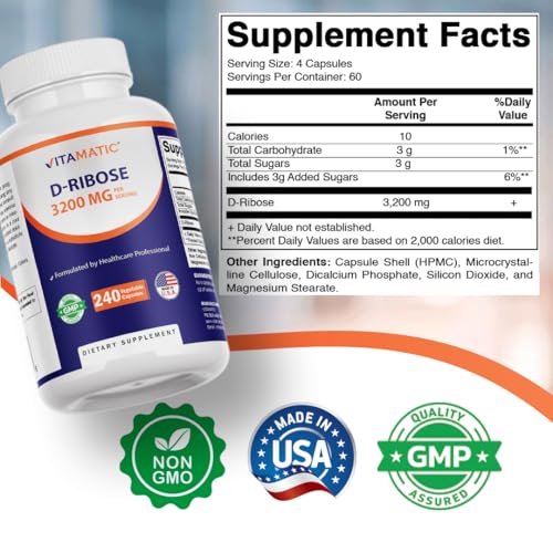 energy-boosting D-Ribose supplement