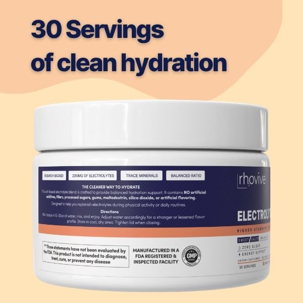 energy-boosting electrolyte drink mix