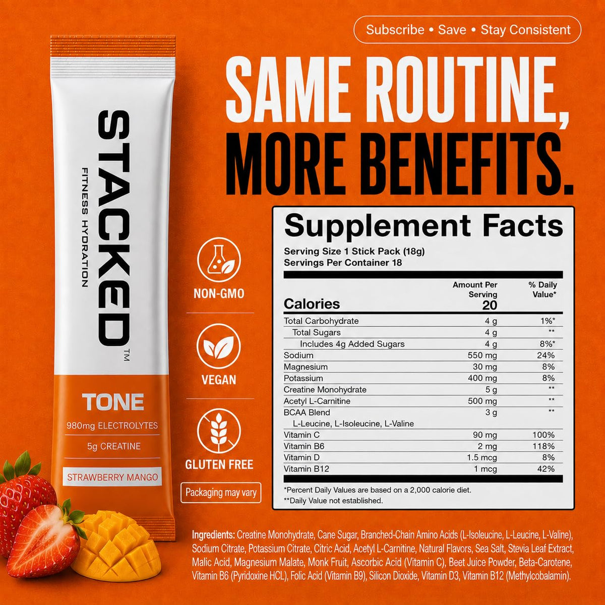 energy-boosting electrolyte drink mix