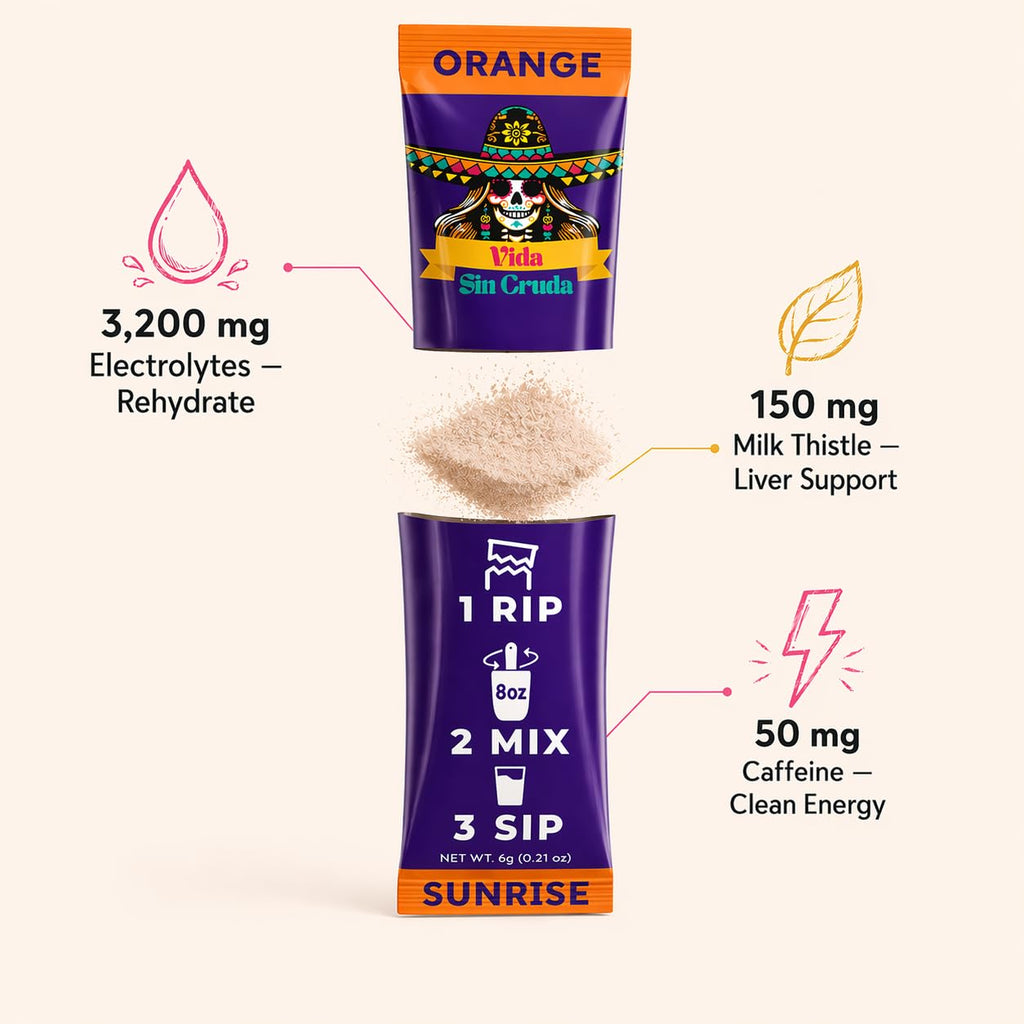energy boosting electrolyte mix