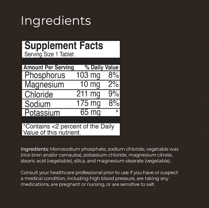 energy-boosting electrolyte supplements