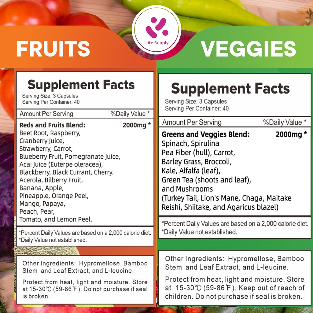energy-boosting fruit and veggie supplement